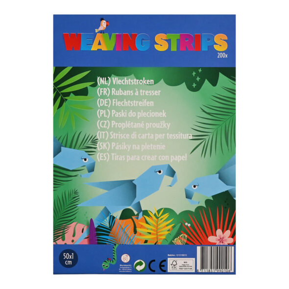 Vlechtstroken (Jungle line) | KleurenKnutselen