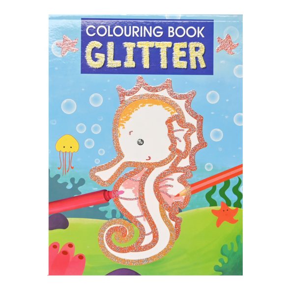 Glitter kleurboek Oceaan | KleurenKnutselen