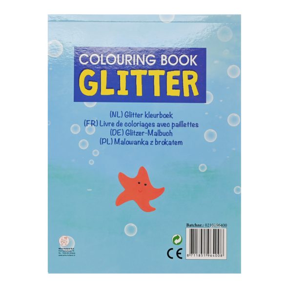 Glitter kleurboek Oceaan | KleurenKnutselen