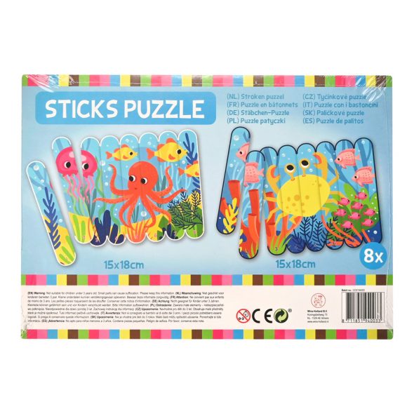 Stick puzzel Oceaan | KleurenKnutselen
